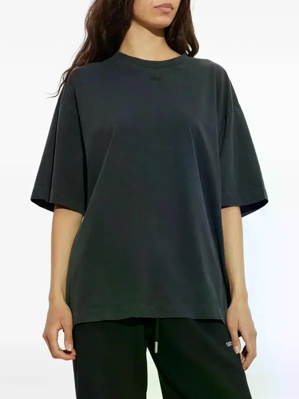 Off-White Logo-embroidered T-shirt