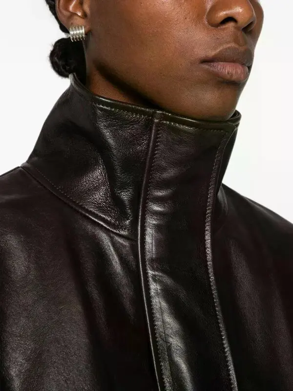 ARMA Paula Leather Jacket - Brown