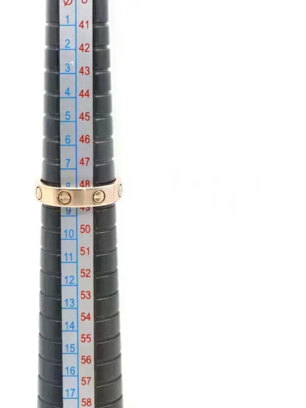 Cartier 18kt Rose Love Diamond Ring