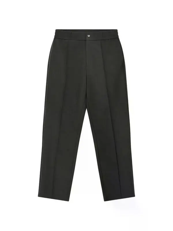 Boggi Milano Joggers In Wool-blend Wooltech - Green
