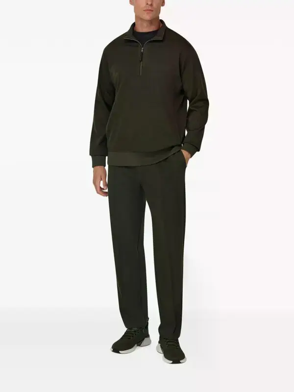 Boggi Milano Joggers In Wool-blend Wooltech