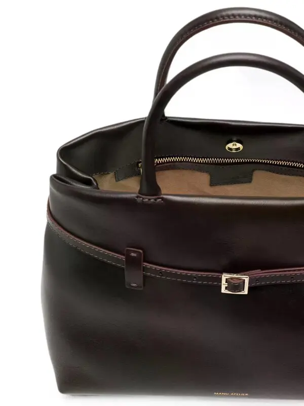 Manu Atelier 35 Le Cambon Leather Tote Bag
