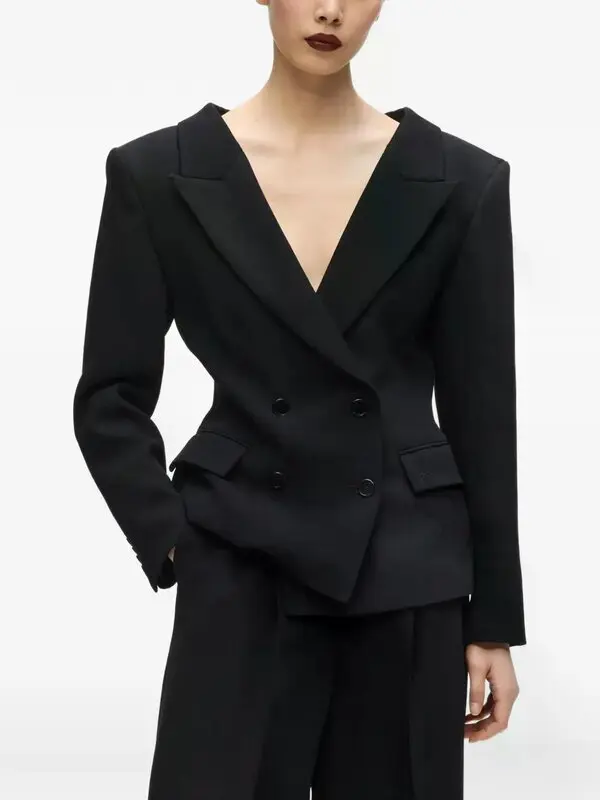 Karl Lagerfeld Karl Studio Wide Shoulder Blazer