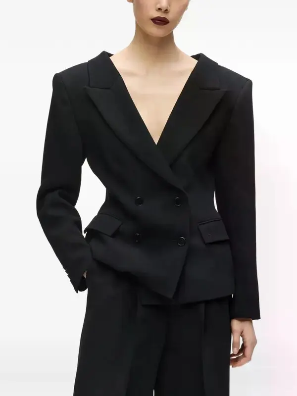 Karl Lagerfeld Wide Shoulder Blazer
