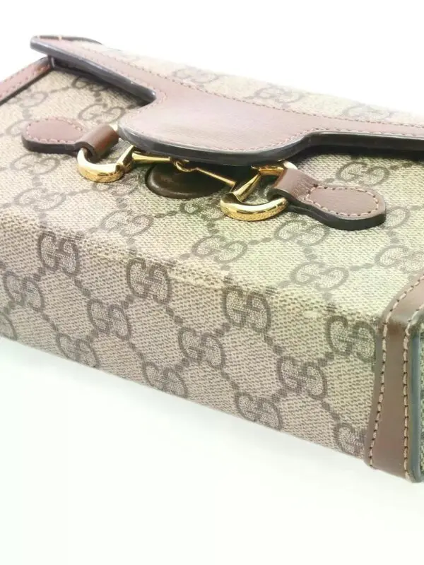 Gucci 1955 Horsebit Gg Supreme Shoulder Bag