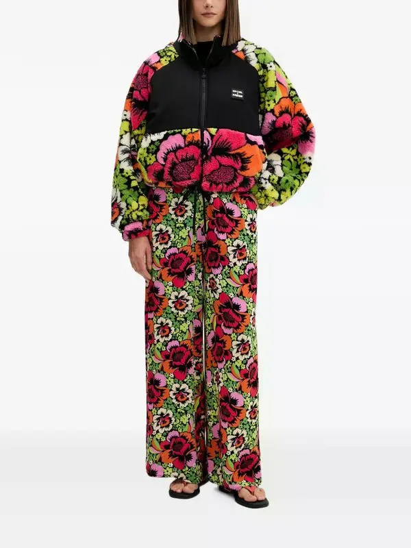 Rip Curl X Farm Rio Blooming Floral Print Fleece Panel Jacket
