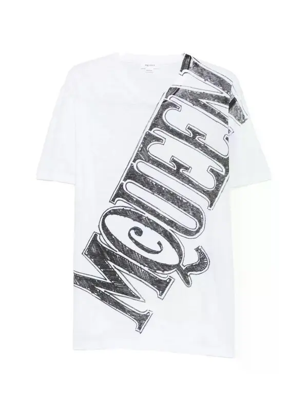 Alexander McQueen Logo-print T-shirt - White