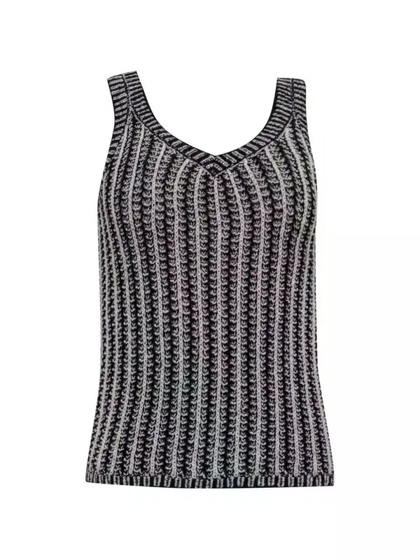 Max Mara Arrigo Striped Knitted Top