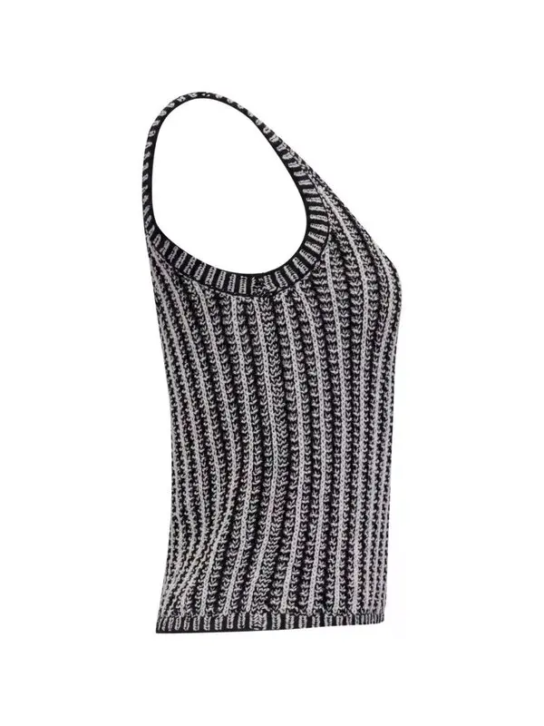 Max Mara Arrigo Striped Knitted Top