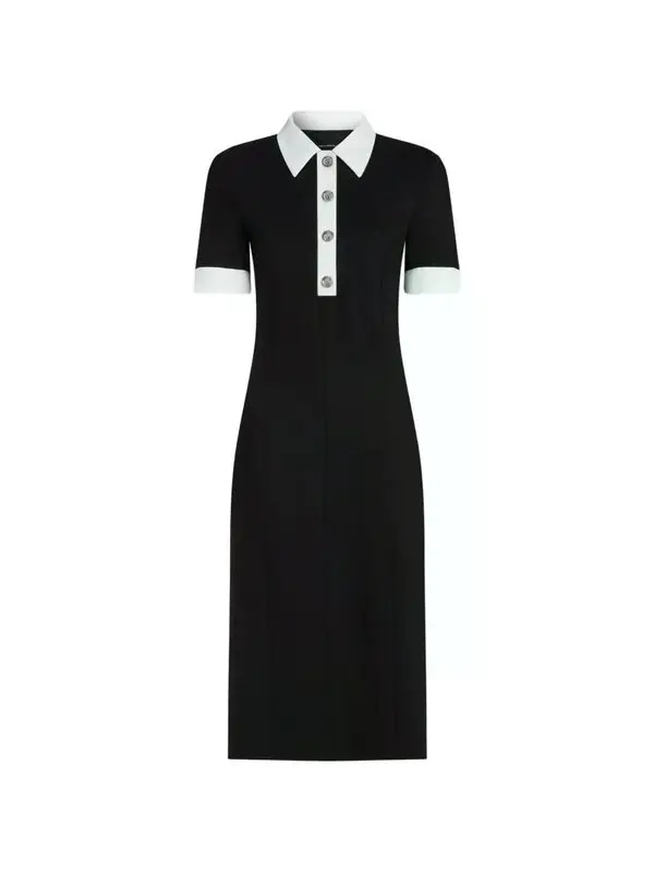 Karl Lagerfeld Contrast Collar Dress