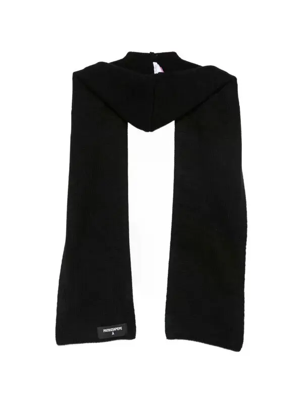 Patrizia Pepe Hooded Knit Scarf
