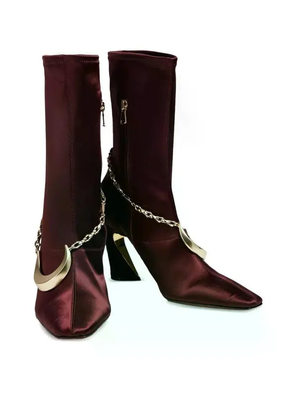 Zimmermann Chain-detail Ankle Boots
