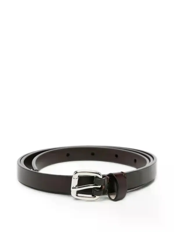 P.a.r.o.s.h Buckle-fastening Leather Belt - Brown