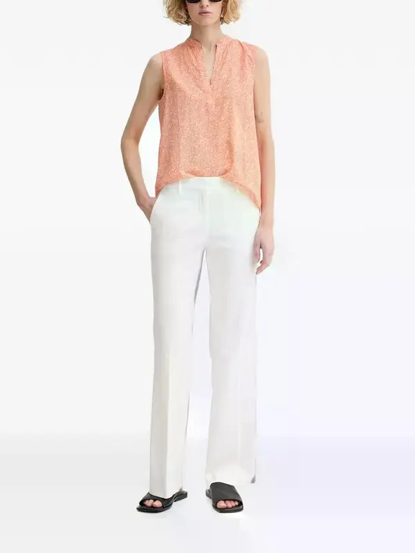 Marc O'polo Sleeveless Floral Print Blouse