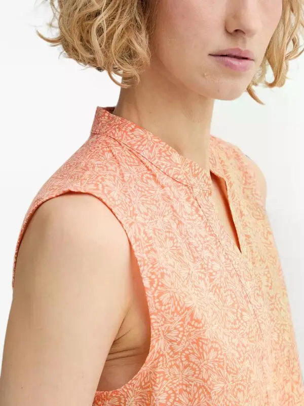 Marc O'polo Sleeveless Floral Print Blouse