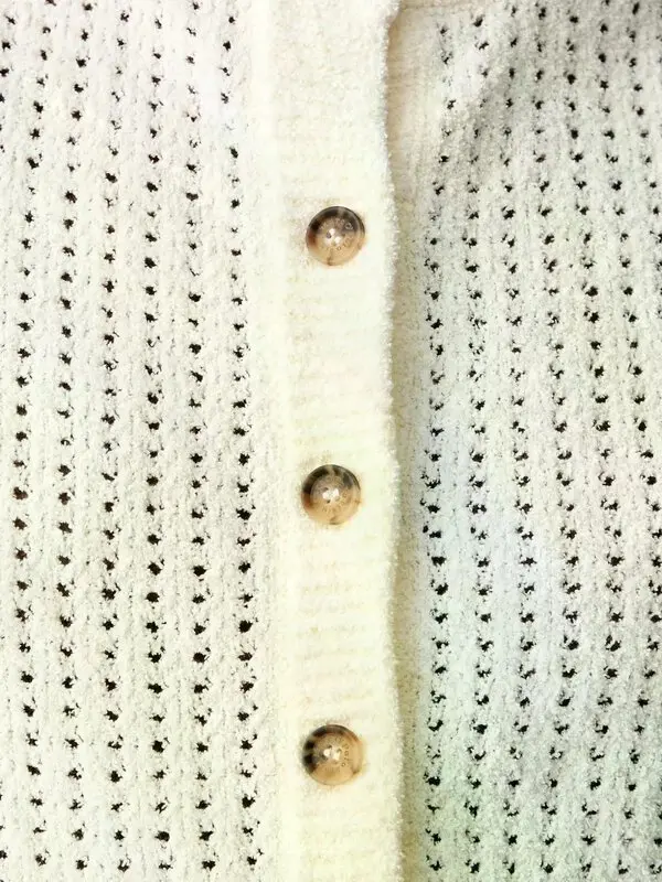 Marc O'polo Pointelle-knit Button-up Cardigan