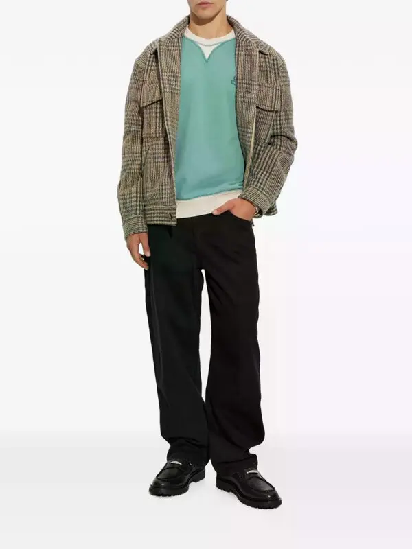 MARANT Miker Logo-embroidered Sweatshirt - Green