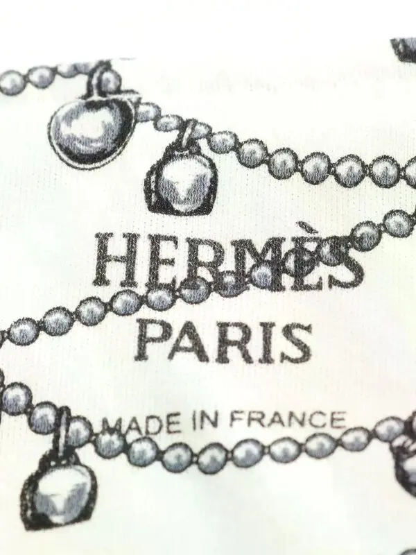 Hermès 2010s All-over-pattern T-shirt