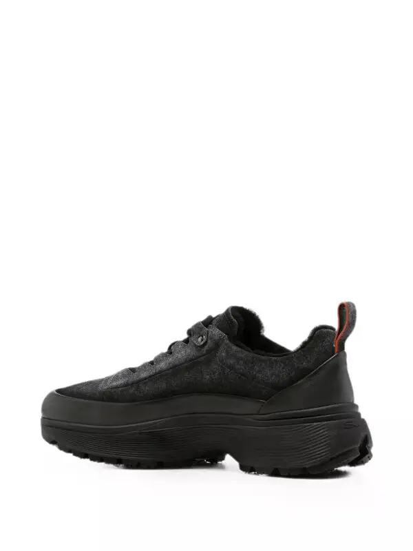 Santoni Bounce Panelled Sneakers