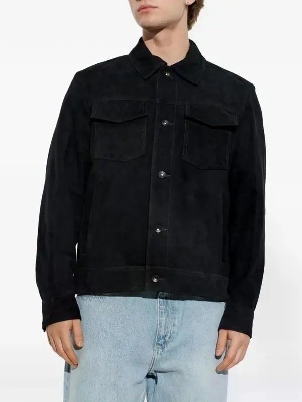 Rag & Bone Button-fastening Suede Jacket