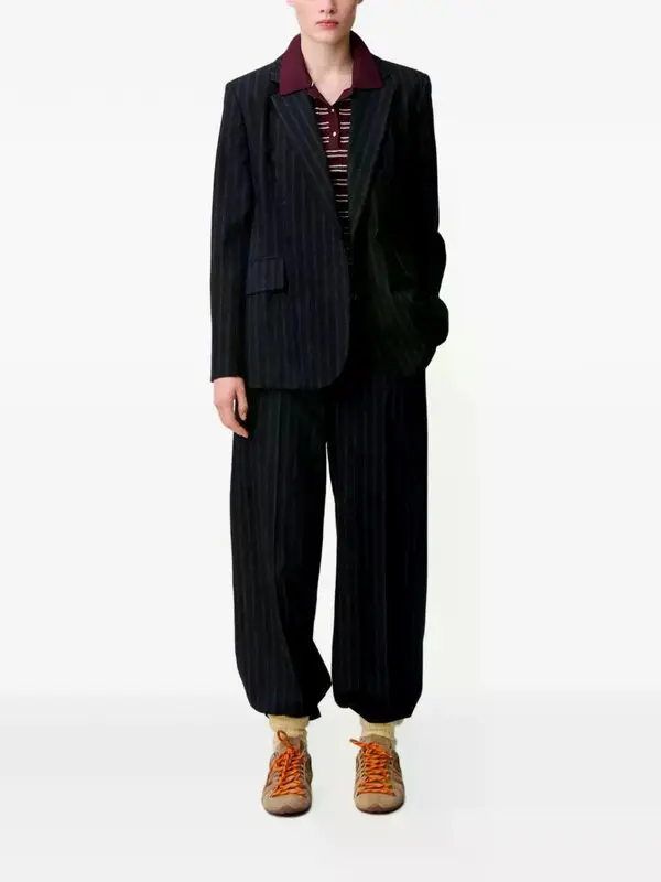 Claudie Pierlot Pinstripe Blazer