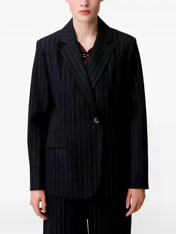 Claudie Pierlot Pinstripe Blazer
