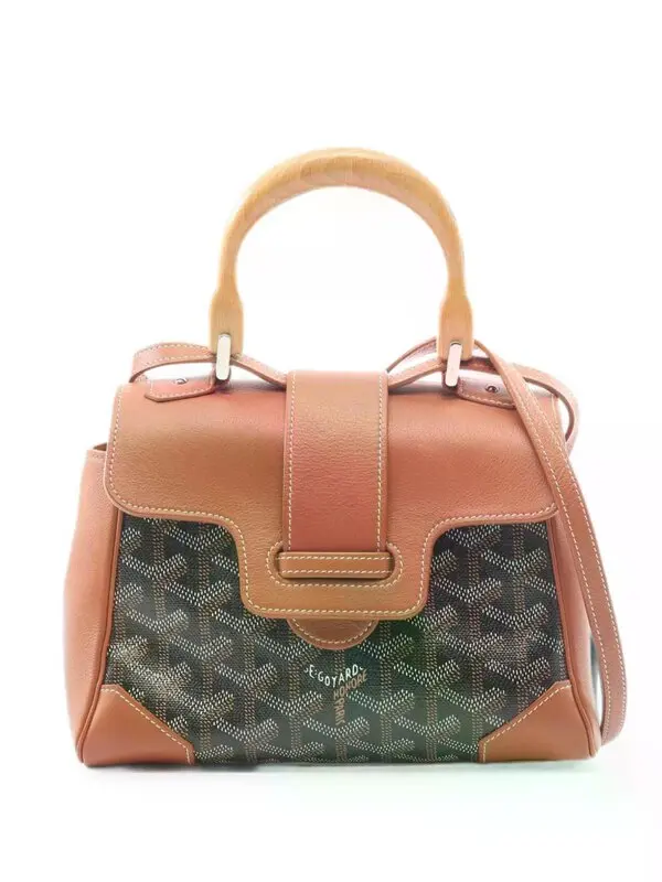 Goyard Saigon Mini Tote Bag - Brown