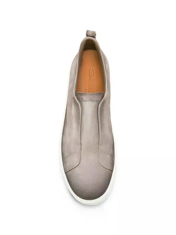 Santoni Victory Suede Sneakers