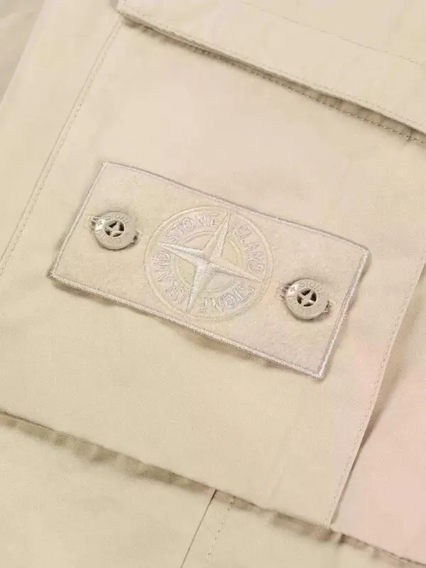 Stone Island Logo-patch Cargo Pants