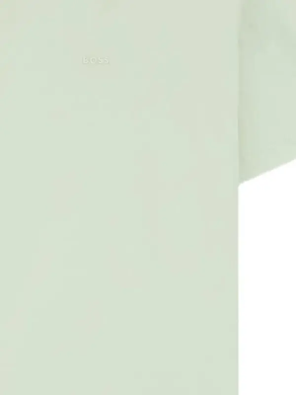 BOSS Logo-print Short-sleeve T-shirt - Green