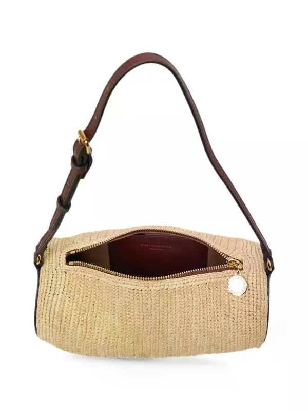 Stella McCartney Logo Barrel Shoulder Bag