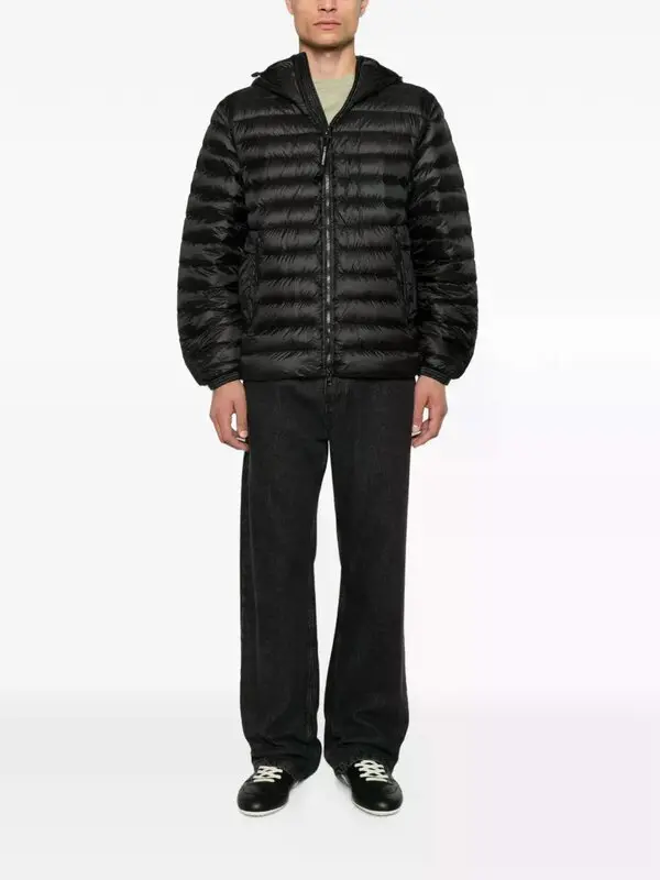 C.P. COMPANY Goggle Detail Padded Jacket