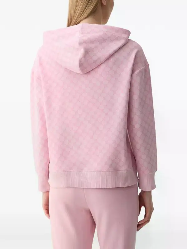 JOOP! Cornflower-pattern Logo-embroidered Hoodie