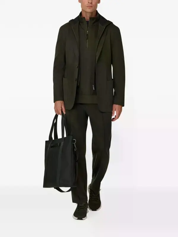 Boggi Milano Wooltech Sweatshirt Blazer