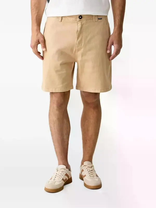 Hurley Logo-patch Zip-pocket Shorts