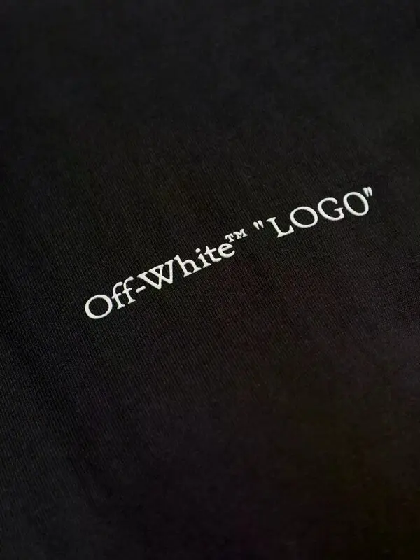 Off-White Logo-embroidered T-shirt