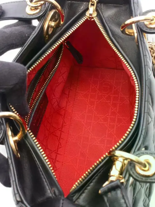 Dior Lady Tote Bag - Black