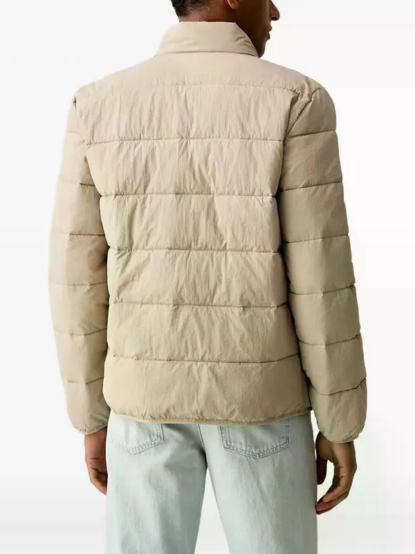 Guess Quilted Logo-patch Jacket