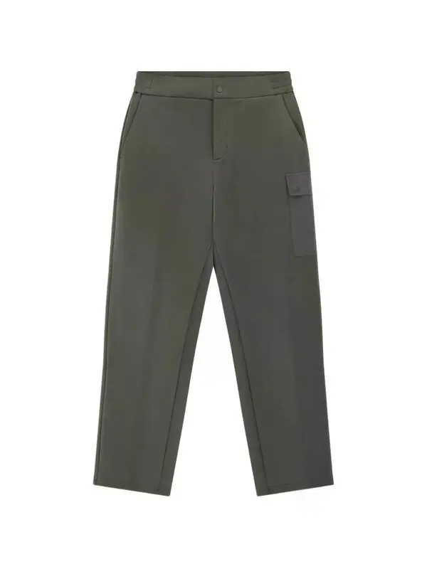 Boggi Milano Joggers In Cotton Blend Scuba B Tech - Green