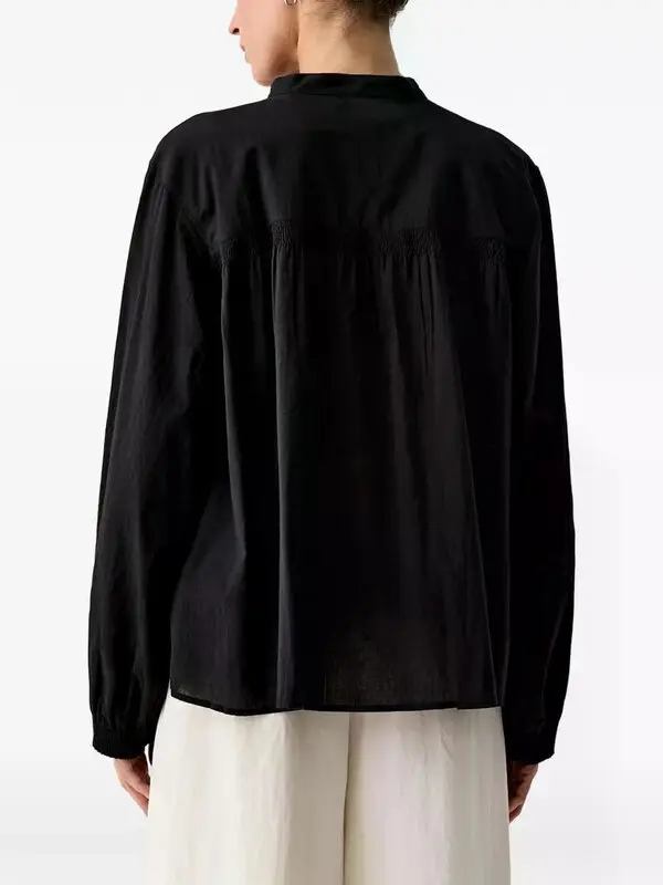 Marc O'polo Smocked-detail Button-up Blouse