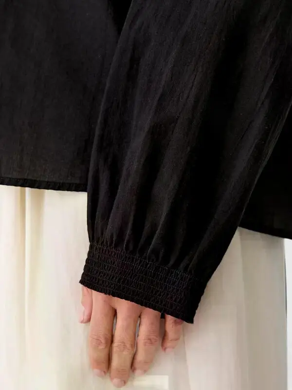Marc O'polo Smocked-detail Button-up Blouse