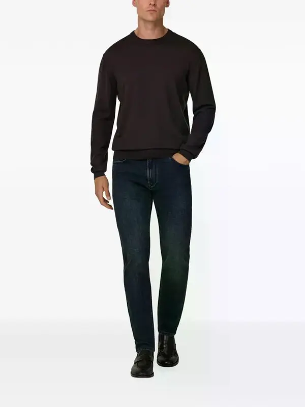 Boggi Milano Extrafine Merino Wool Crew Neck Jumper