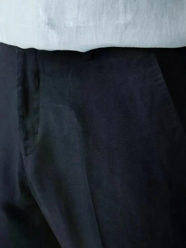 Guess Pressed-crease Straight-leg Trousers