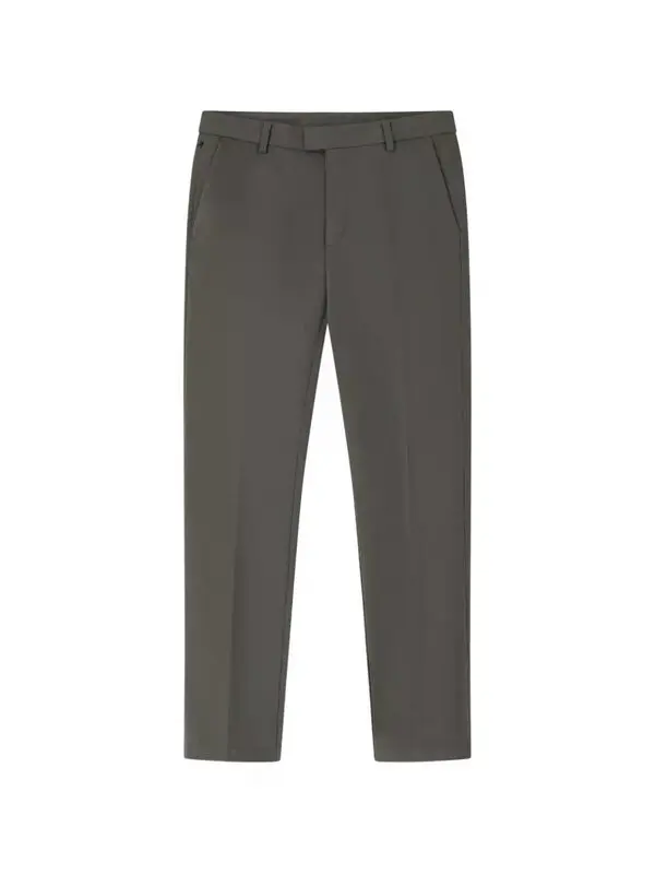 Boggi Milano Trousers In Technical Fabric B Tech - Grey