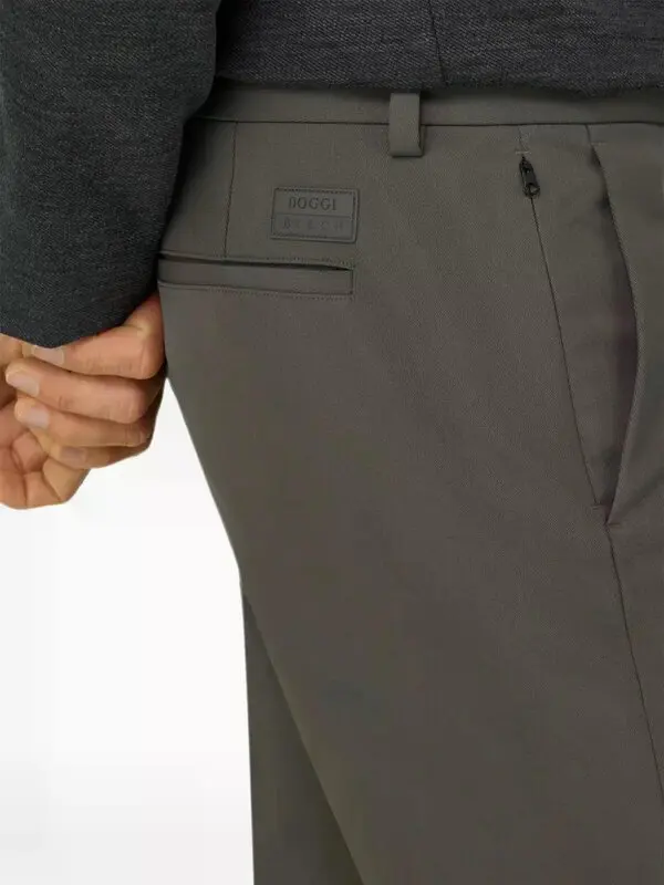 Boggi Milano Trousers In Technical Fabric B Tech