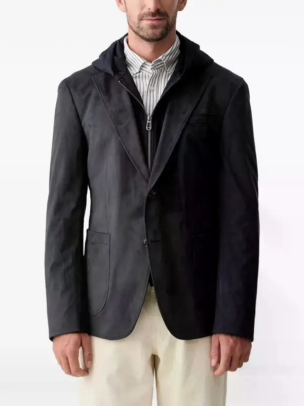 JOOP! Hooded Single-breasted Blazer