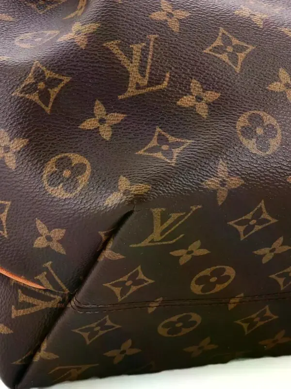 LOUIS VUITTON Monogram Canvas Turenne Mm Satchel - Brown