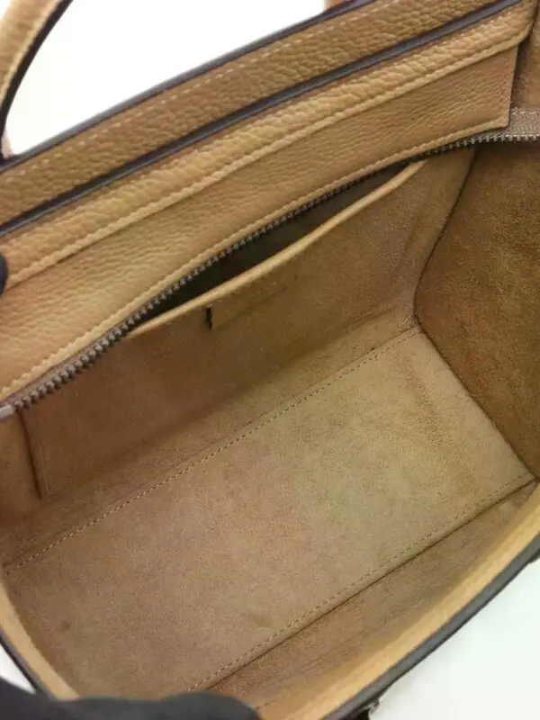 Celine Luggage Nano Shoulder Bag - Neutrals