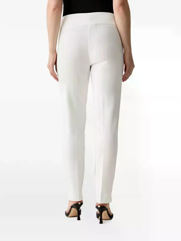 Joseph Ribkoff Slim-fit Trousers With Logo Plaque