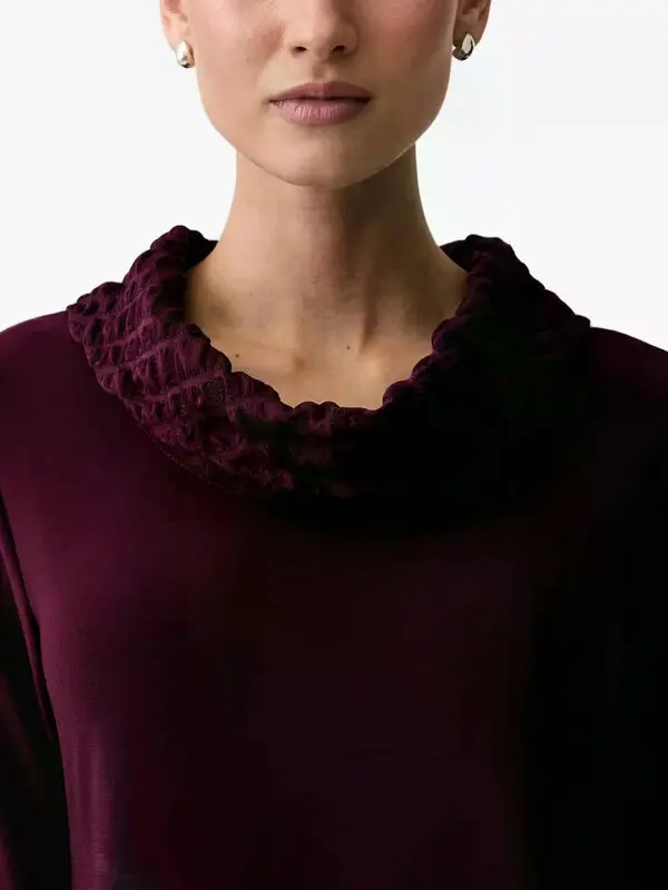 Joseph Ribkoff Textured Cowl Neck Dress